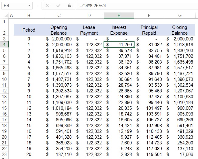 Nominal Interest Rate In Excel Example